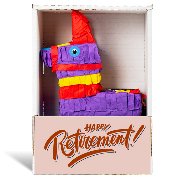 Happy Retirement Piñata - Piñatagrams
