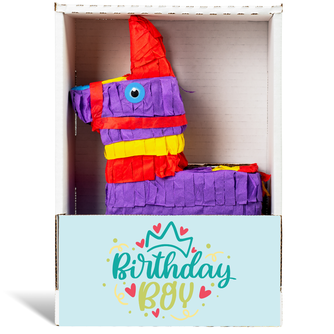 Birthday Boy Piñata - Piñatagrams