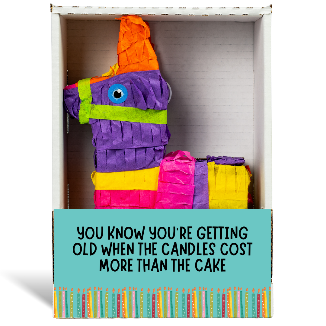 Getting Old Birthday Piñata - Piñatagrams